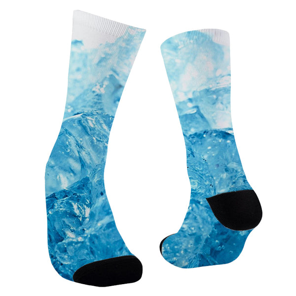 Fun Socks - Ice Blue – Boomswagg
